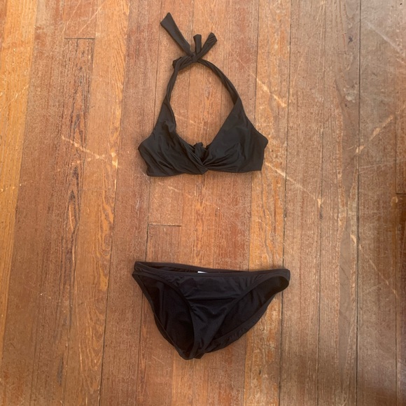 Robin Piccone | Swim | Robin Piccone Black Bikini Size M | Poshmark